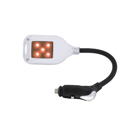 5 LED Map Light - Red - Texas Chrome Shop