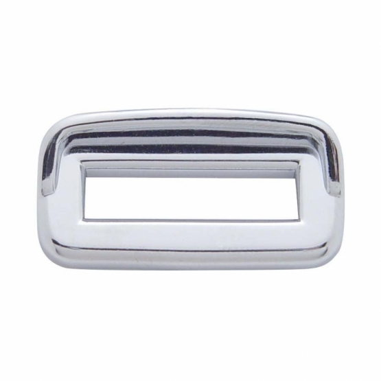 2002+ Peterbilt Toggle Switch Label Cover w/ Visor - Texas Chrome Shop