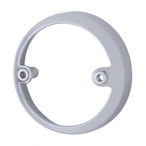 3" Round LED Light Bezel - Texas Chrome Shop