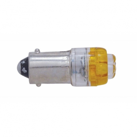 4 LED 1893 Bulb - Amber - Texas Chrome Shop