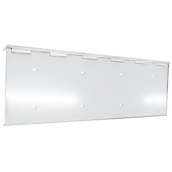 Stainless 2 License Plate Holder w/ Hinge - Texas Chrome Shop