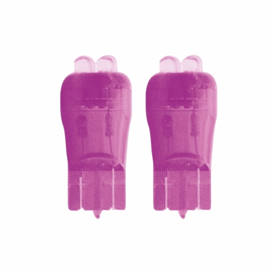 LED 194 Bulb - 4 Micro LEDs - Purple - Texas Chrome Shop