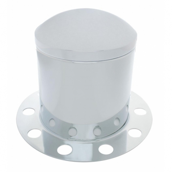 Dome Stainless Rear Axle Cover 3 Piece Kit - Steel/Aluminum Wheel ...
