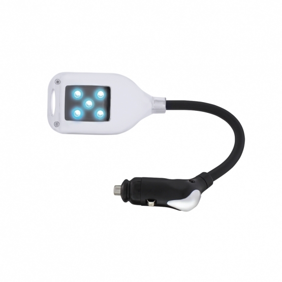 5 LED Map Light - Blue - Texas Chrome Shop